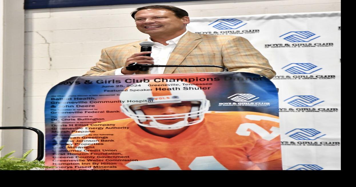Vol For Life Shuler Speaks At Boys & Girls Club Champions Dinner ...