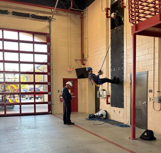 Greeneville Fire Department Members Complete Rope Rescue Training ...