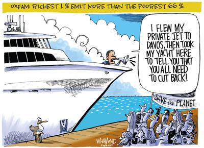 Lifestyles Of The Super Rich And Emitters | Editorial Cartoons ...