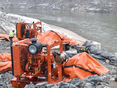 Water Commission Ready For Cold Weather At River Intake Site | Local ...