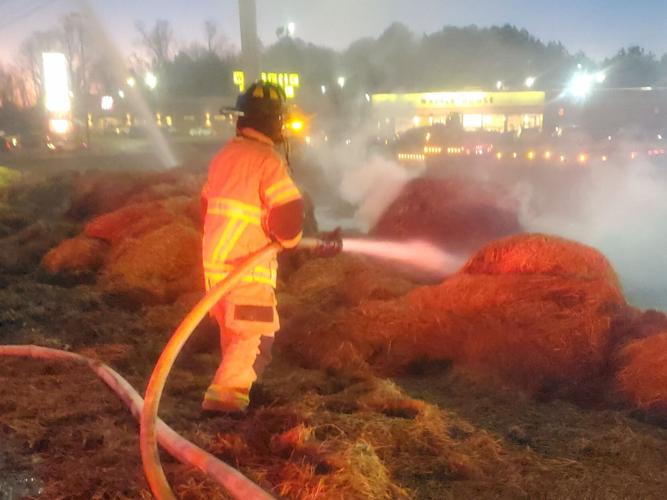 Volunteer Firefighter With Excavator Helps At Hay FIre | Local News ...