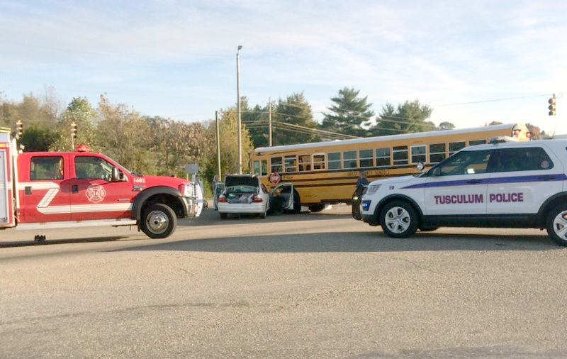 School Bus Vs. Car Crash Ties Up Intersection | Local News ...