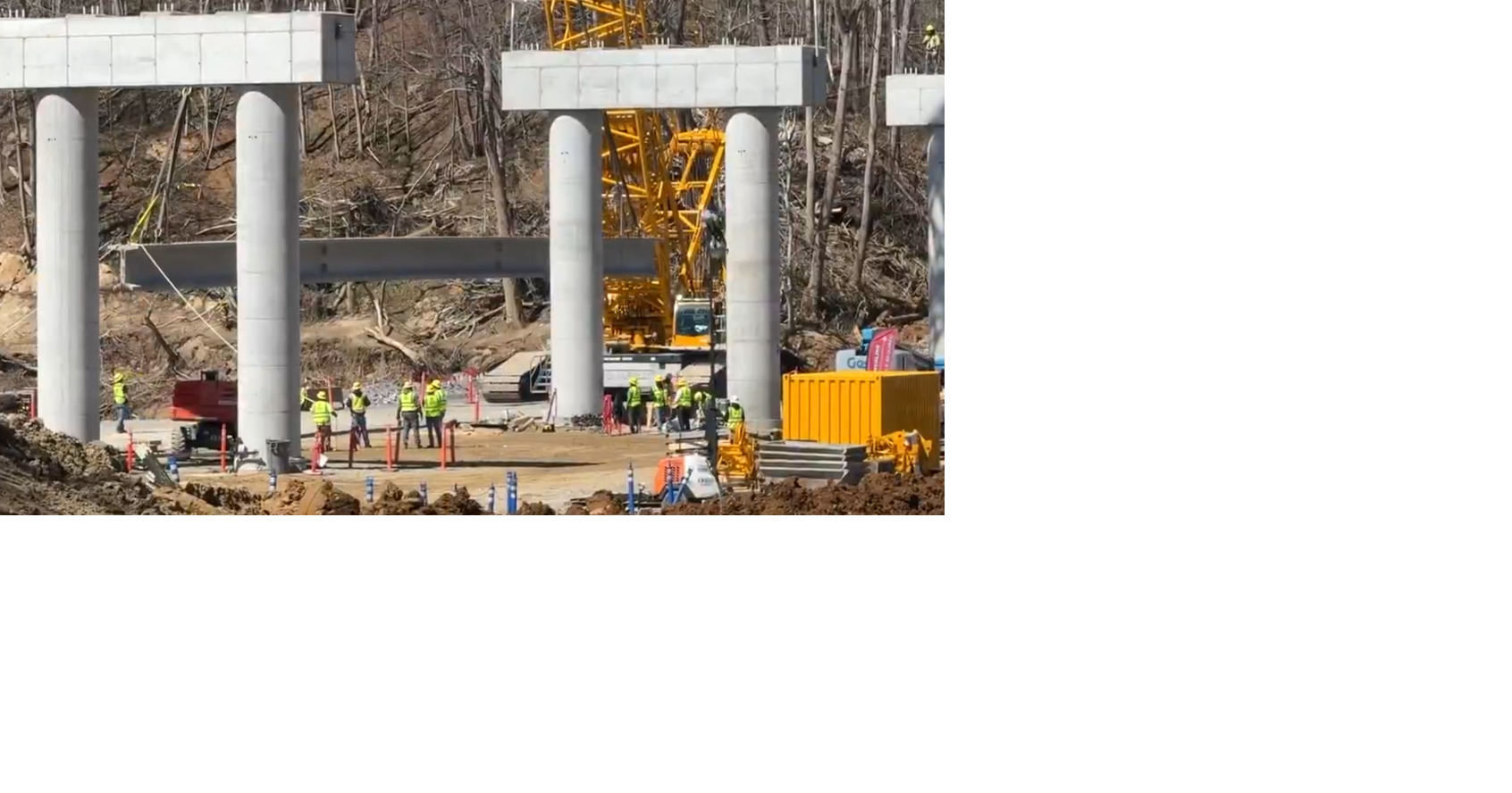 Massive Support Beams For New KInser Bridge Arrive On-Site | Local News ...