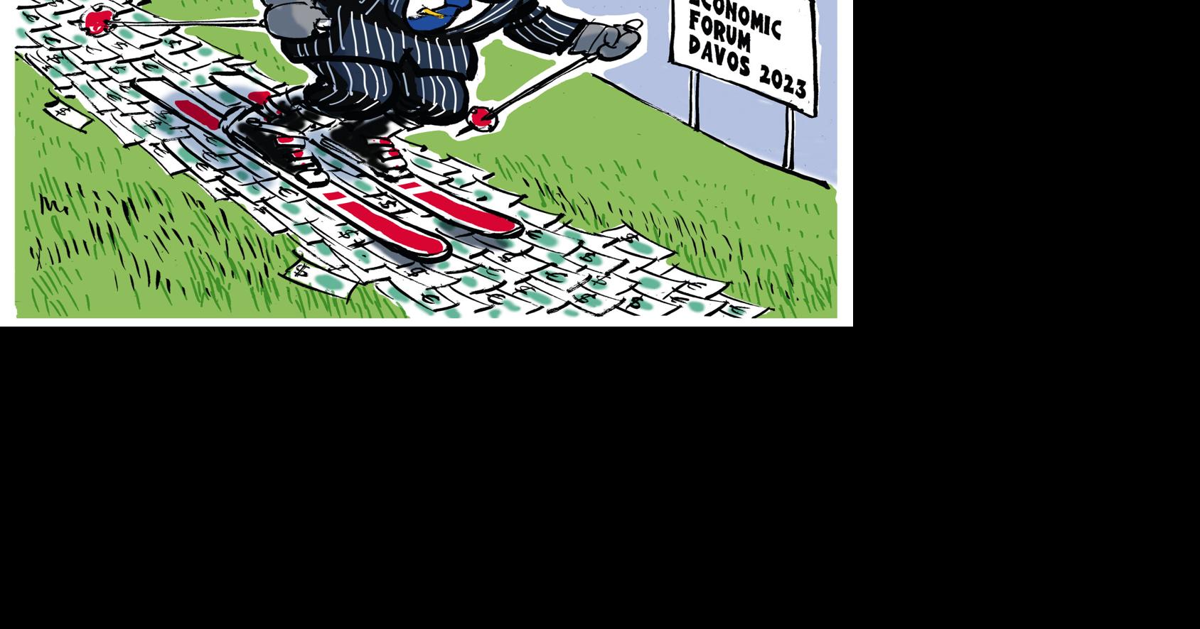 WEF Davos 2023 | Editorial Cartoons | greenevillesun.com