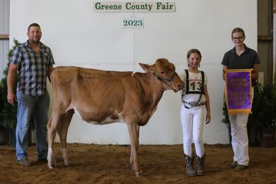 Greene County Fair Dairy Show Winner Emma Ricker | Agriculture ...