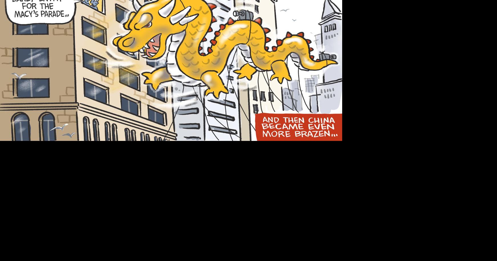 China's Balloon In The Macy's Parade | Editorial Cartoons ...