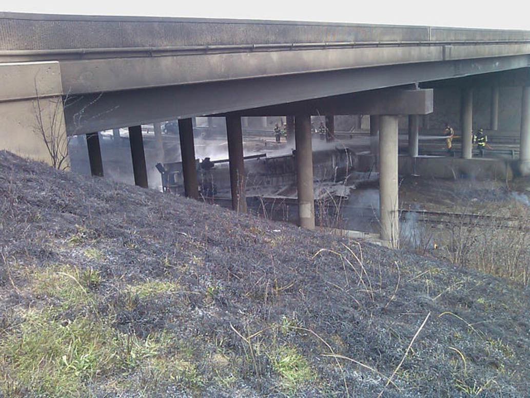 Semi Tanker Explodes On Indianapolis Highway Ramp | Local News ...