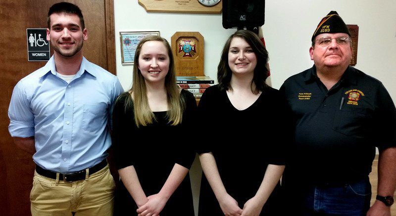 Winners receive cash awards at VFW banquet | Batesville ...