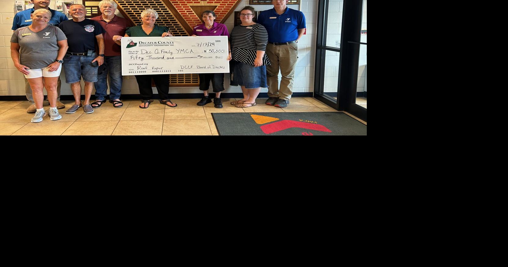 Decatur County Family YMCA receives $50,000 for roof | Local News ...