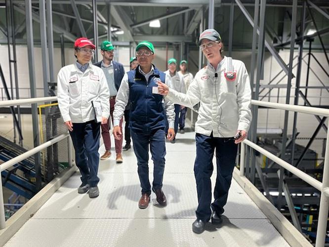 Morales tours Honda Manufacturing of Indiana | Local News ...