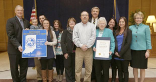 Hicks Family receive Hoosier Homestead Award | News ...