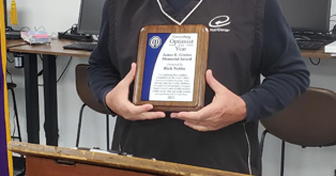Nobbe is Optimist of the Year | Local News | greensburgdailynews.com