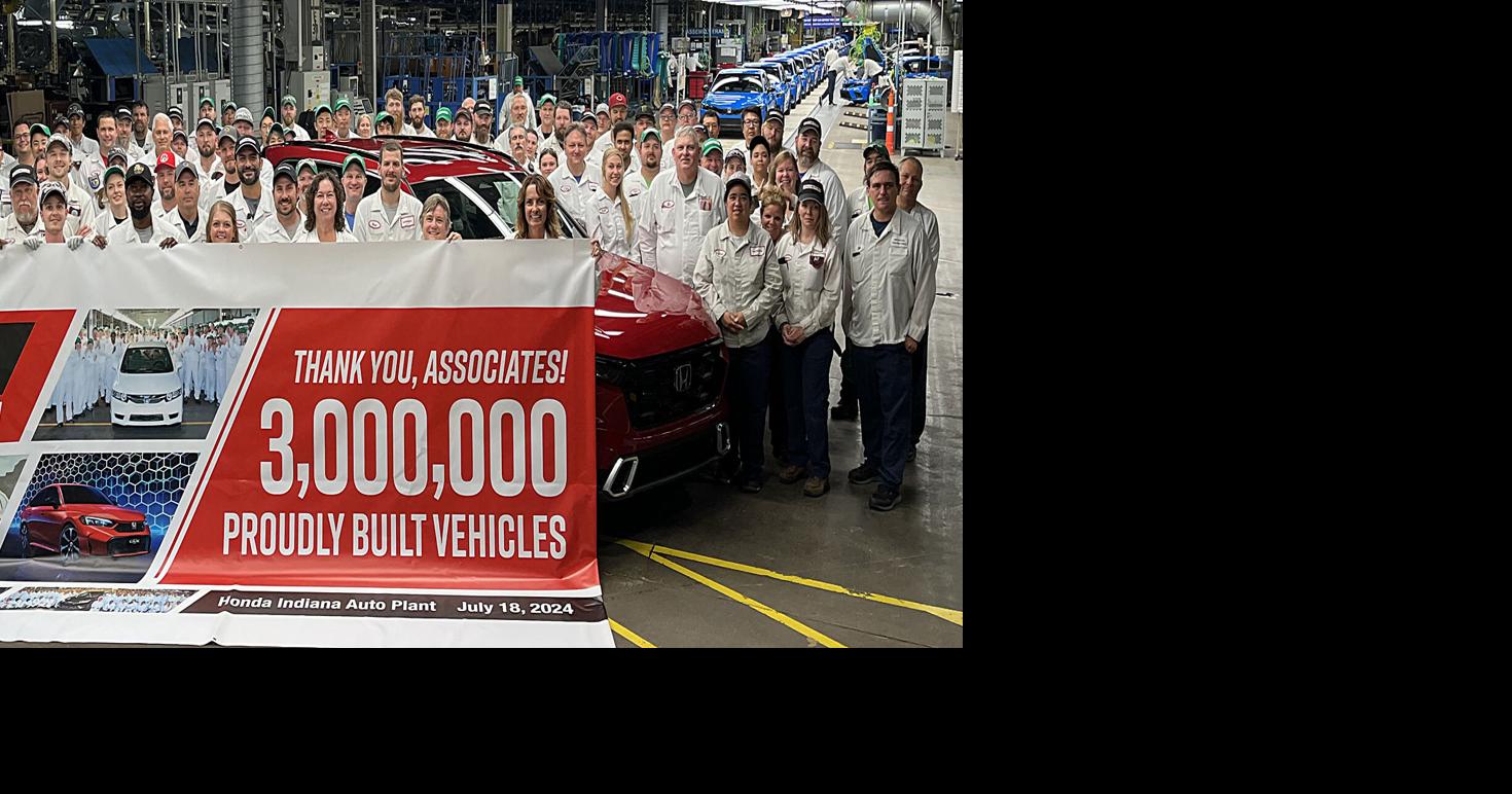 Honda Indiana Auto Plant marks 3-million production milestone | Local ...