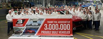 Honda Indiana Auto Plant marks 3-million production milestone | Local ...