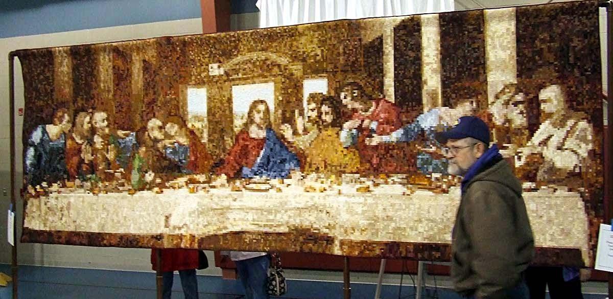 Last Supper Quilt Comes to Greensburg | Local News ... Last Supper Quilt Comes to Greensburg | Local News ...