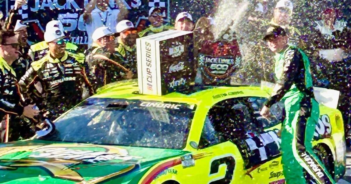 Cindric wins photo finish at Talladega | Sports | greensburgdailynews.com