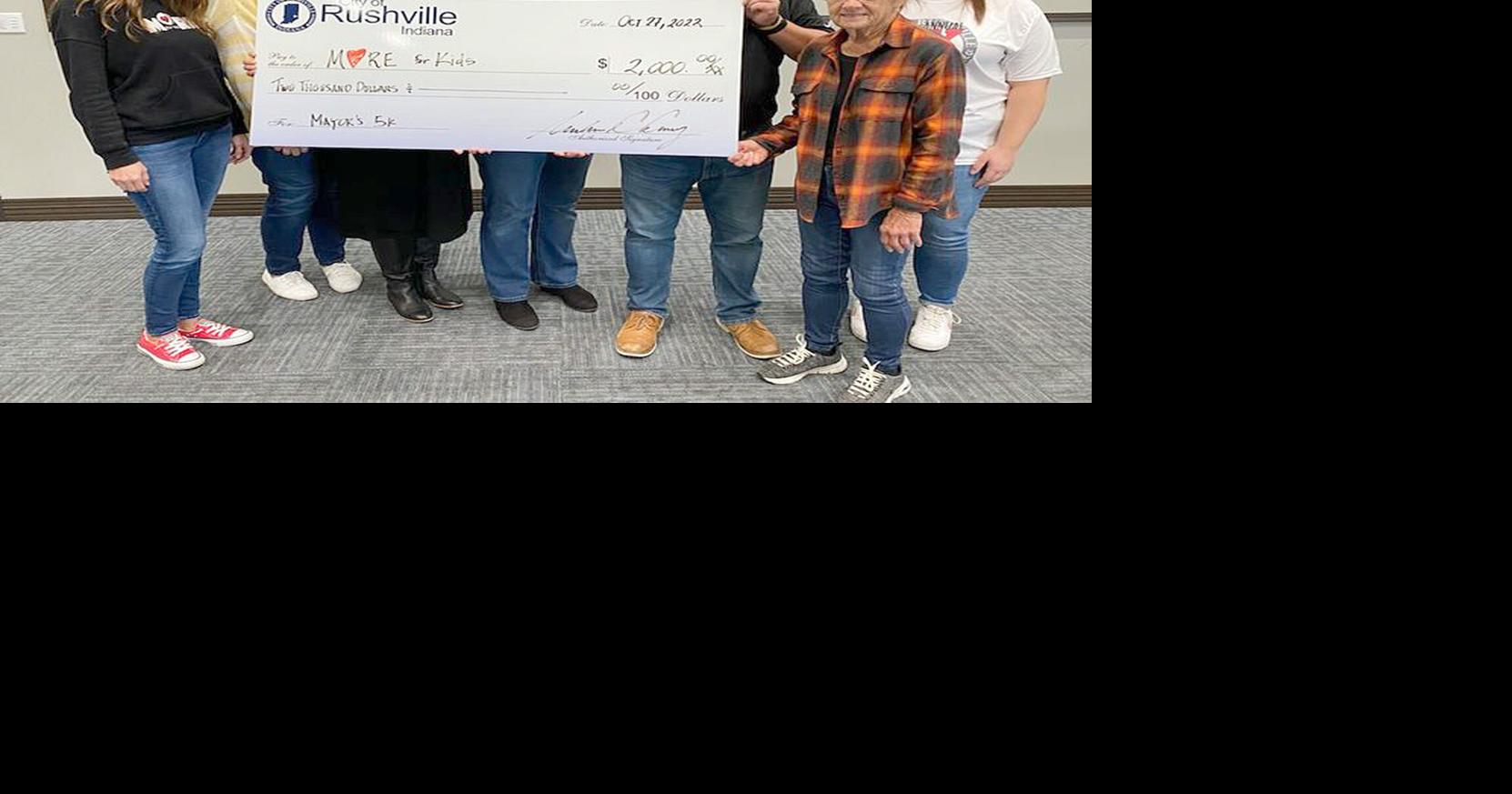 Mayor donates to M.o.R.E. | Local News | greensburgdailynews.com