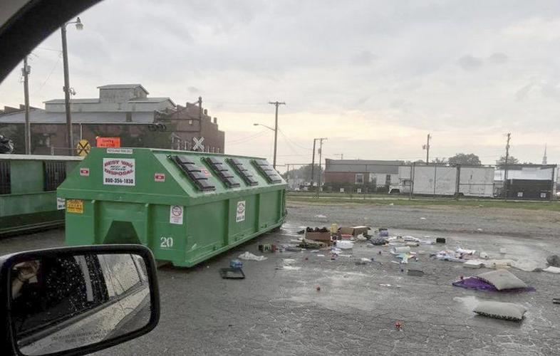 Solid Waste District encouraging proper disposal of trash, recyclables ...