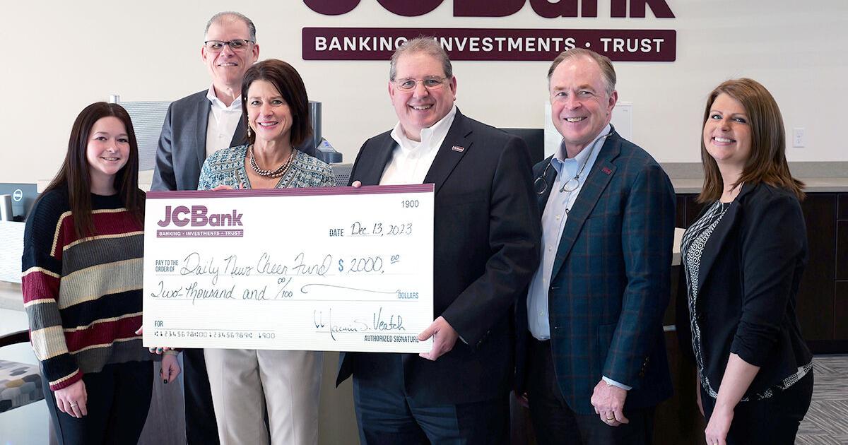 JCBank donates to Daily News Cheer Fund | Local News ...