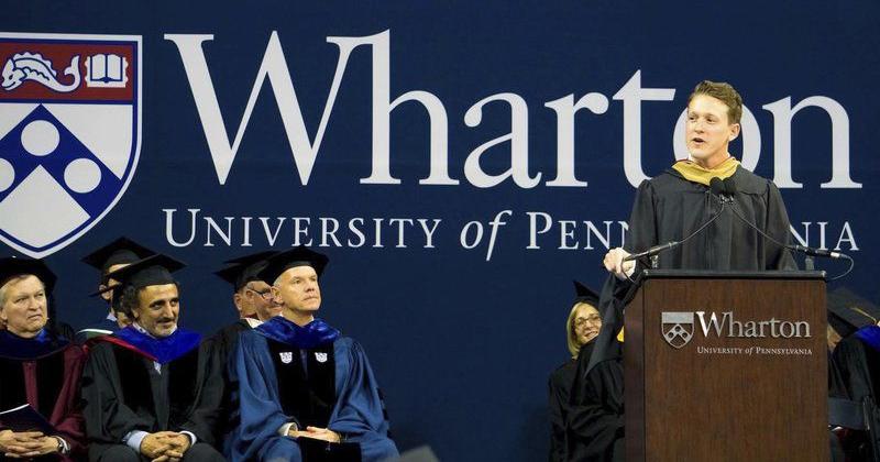 Local delivers commencement speech at Wharton School of Business ...