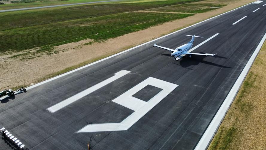 Greensburg Municipal Airport Runway 19 opens for business | Local News ...