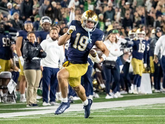 ND FOOTBALL: New half brings surge of Irish scores in 45-7 win over ...