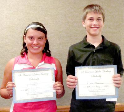 Stacy and Moorman Receive St. Lawrence Aux. Scholarships | Lifestyles ...