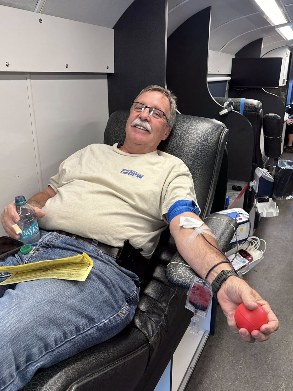 Longtime Greer CPW employee donates blood for 120th time | News ...