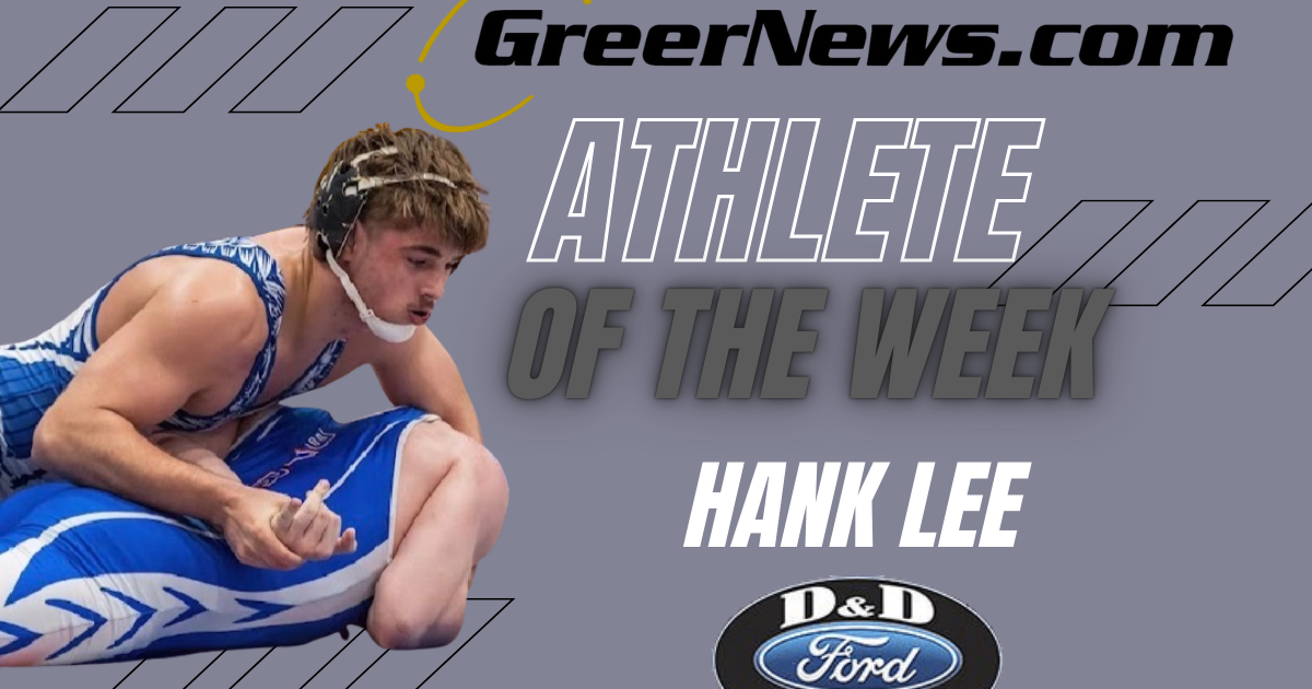 Lee named GreerNews.com Athlete of the Week | Athlete Of The Week ...