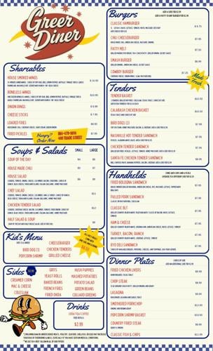 Greer Diner opens at former Cannon's Drive In location | News ...