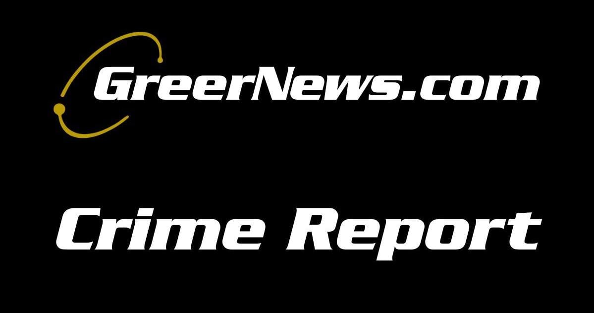 Crime Report for January 5 | Crime Report | greernews.com