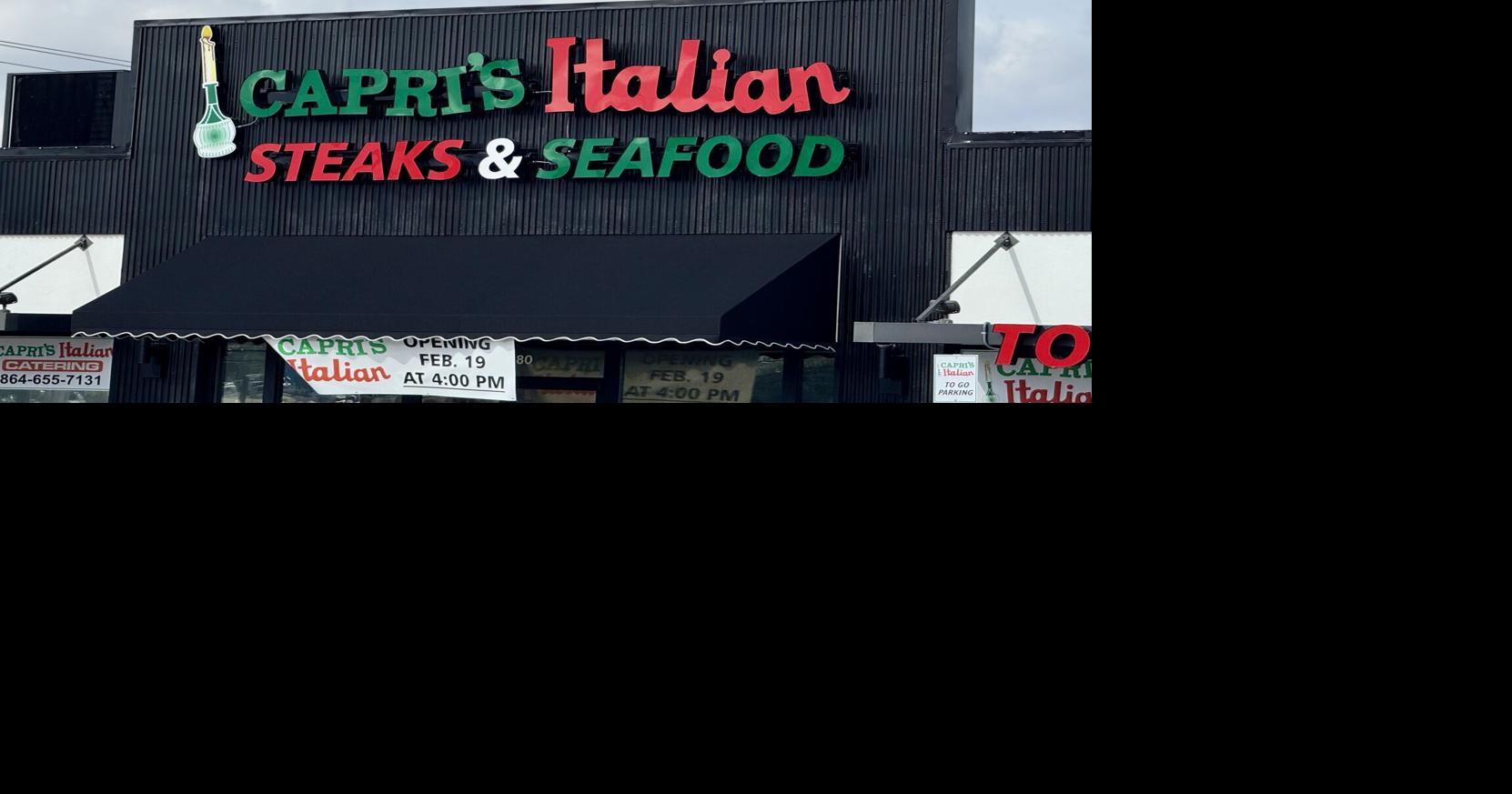 Capri's Italian Restaurant opens new Greer location | News | greernews.com