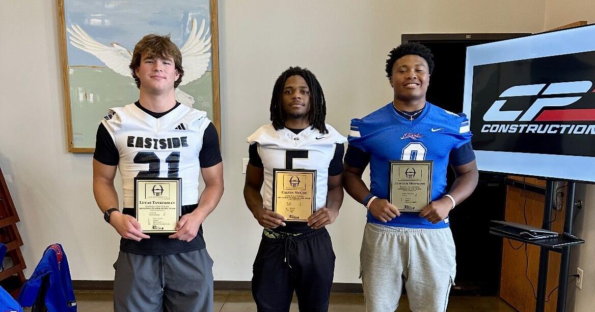 Greer TD Club names Tankersley, McCoy, Hopkins as Players of the Week ...