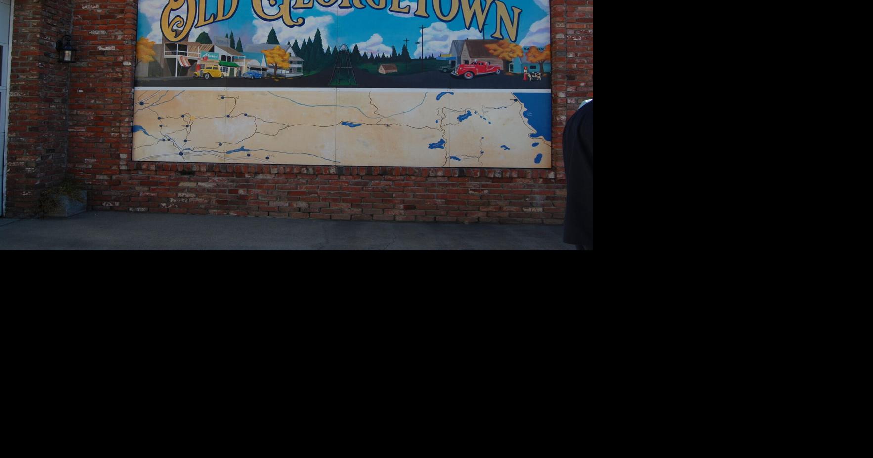 Old Georgetown mural restoration continues | Prospecting | gtgazette.com