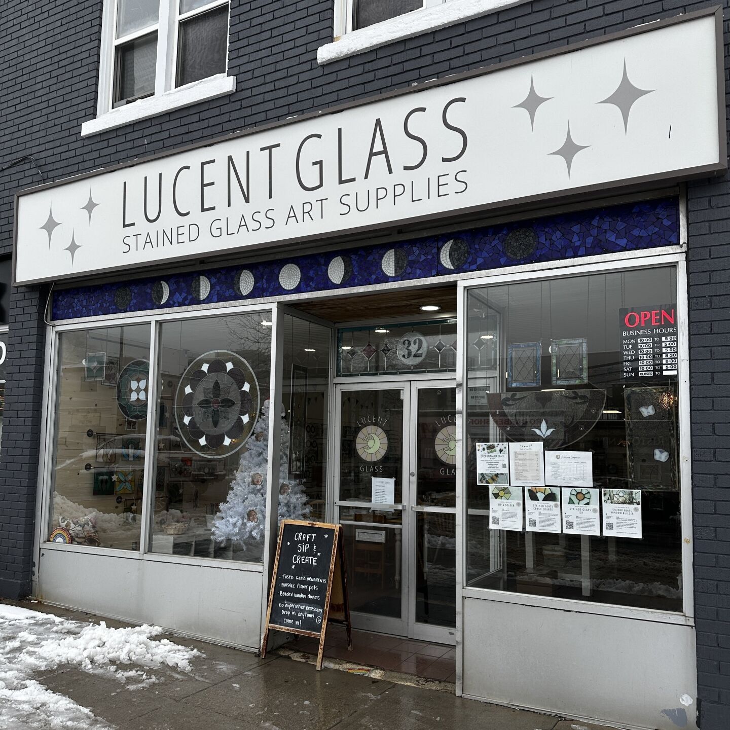 Shine a light through stained glass at Guelph’s Lucent Glass