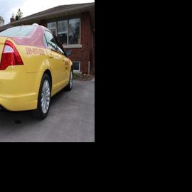 A closer look at Red Top Taxi