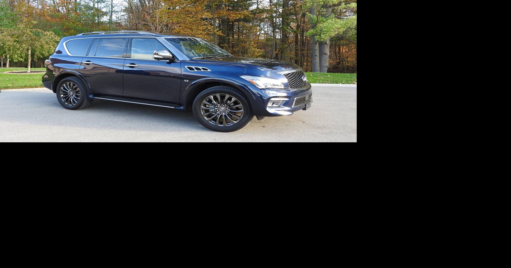 Infiniti luxury and utility in an old-school SUV