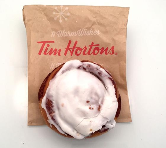 Tim Hortons cinnamon roll vs. Cinnabon