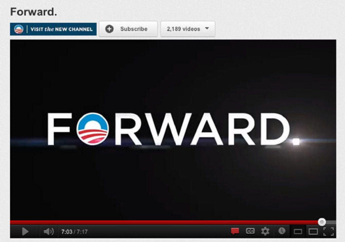 New web video reveals Obama’s latest campaign slogan