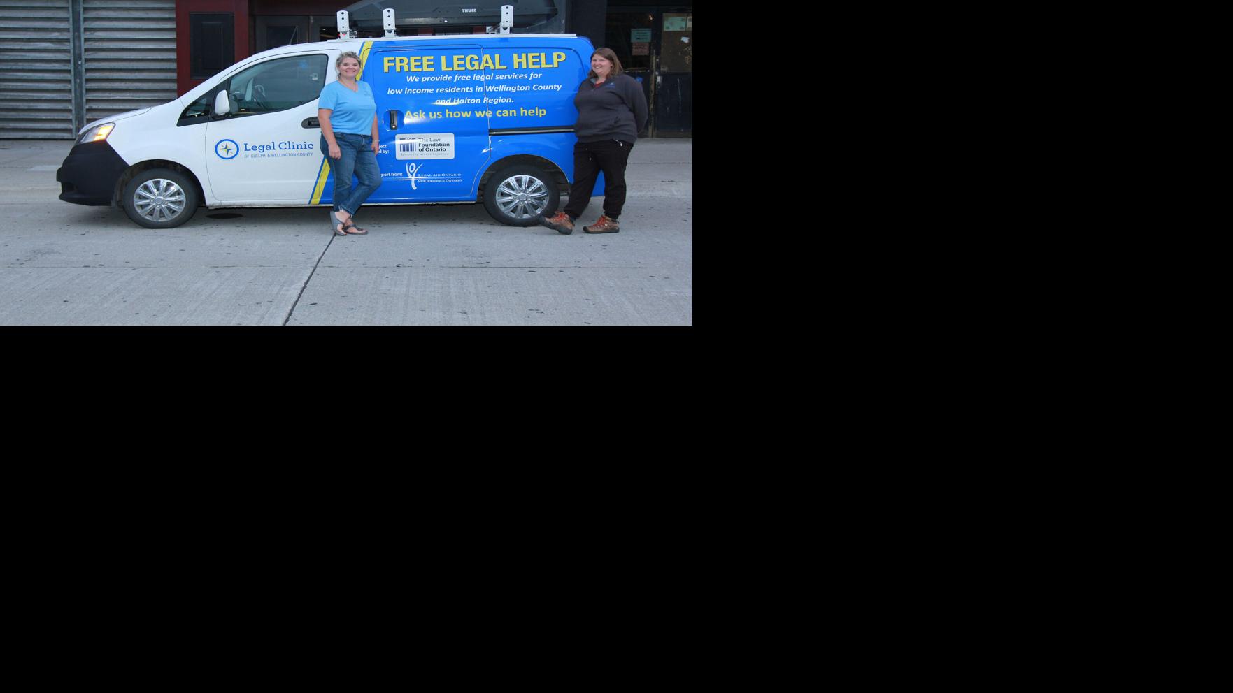 Law Van helping low-income people across Guelph