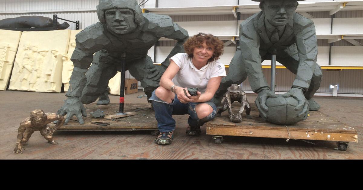 Guelph native creates sculpture for Pro Football Hall of Fame