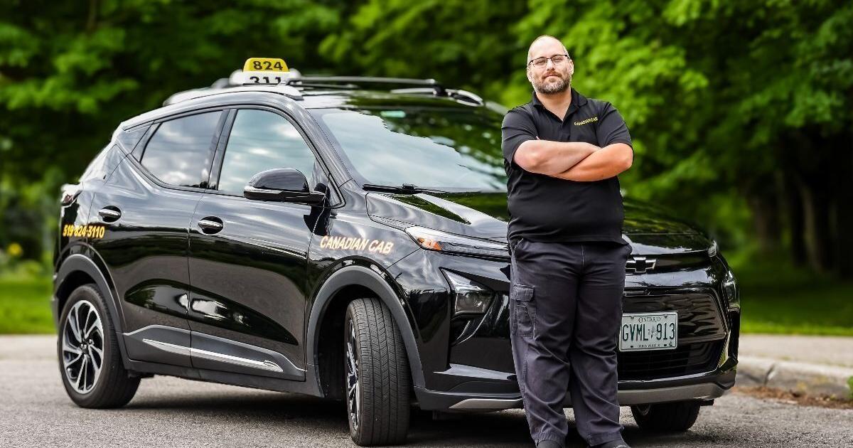 Canadian Cab brings Guelph’s first electric taxi to city