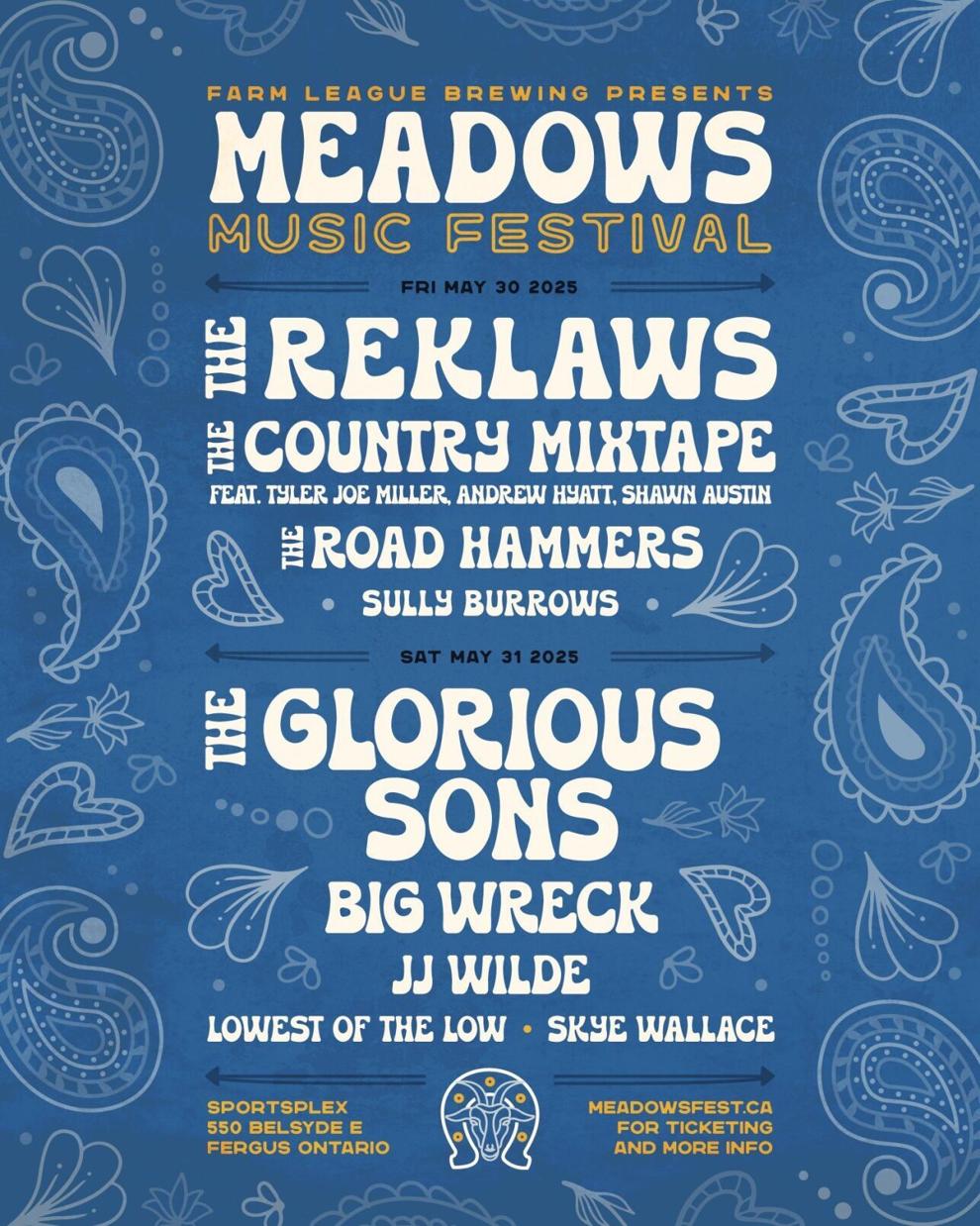 Tickets are selling fast for Fergus Meadows Music Festival