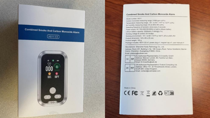 Health Canada recall notice: Plug-in smoke and CO alarms