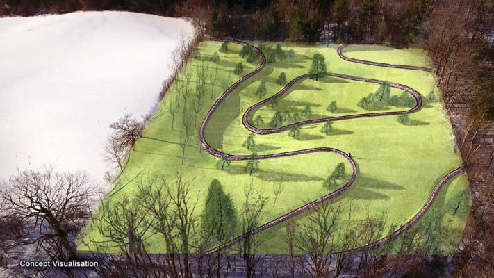 Contour Park: Building and copywriting land art in Guelph