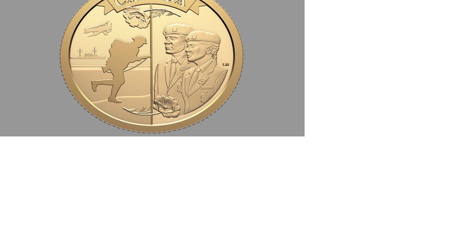 Canada unveils new coins for Legion’s 100th anniversary