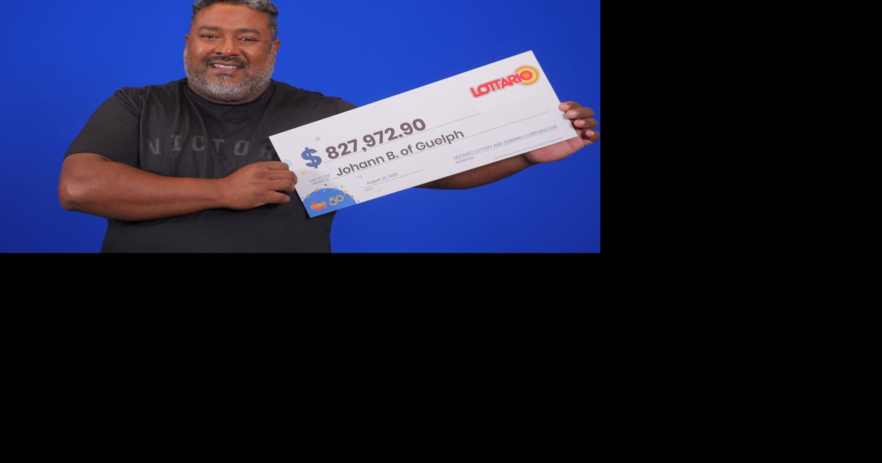 Guelph lottery winner almost becomes a millionaire