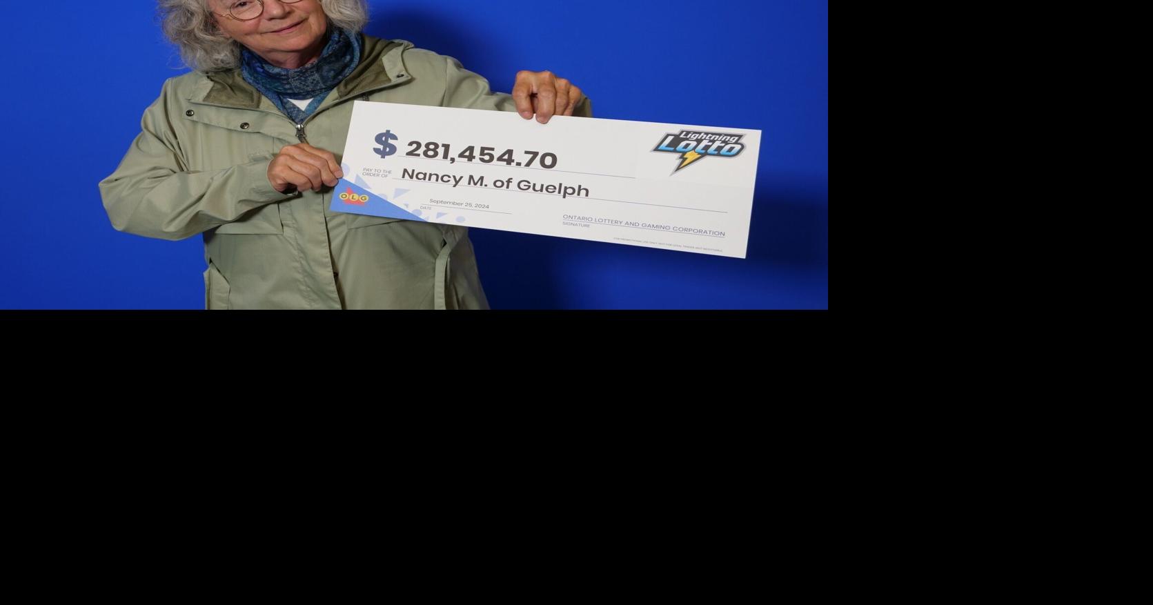 Guelph lottery player wins big with Lightning Lotto