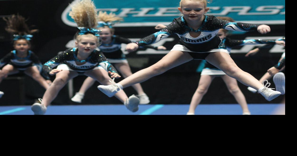 Photos: Cheerleaders dazzle at Guelph's Sleeman Centre