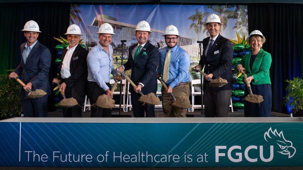 FGCU breaks ground on a new $117 million health hall | Health Care ...